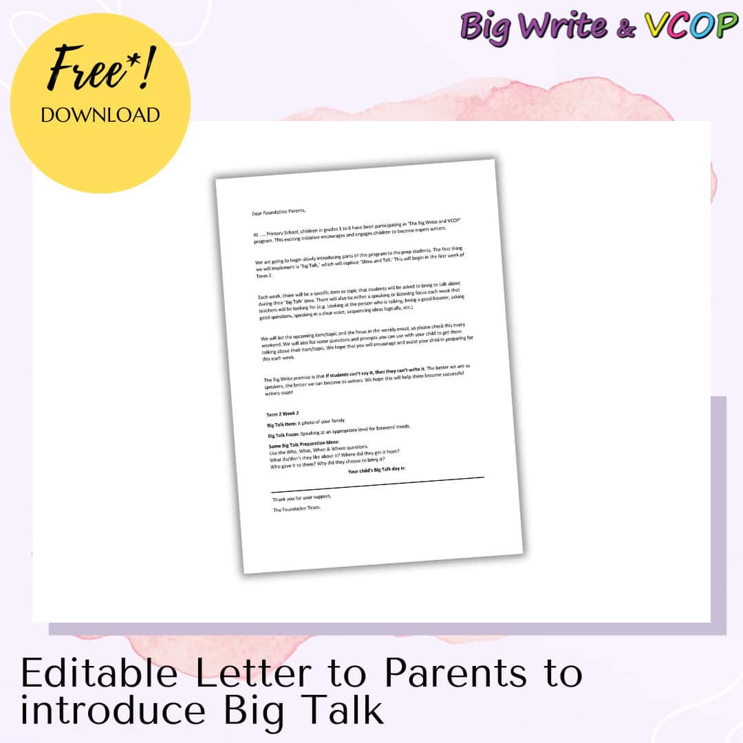 VCOP Resources – Resources to Enhance Literacies